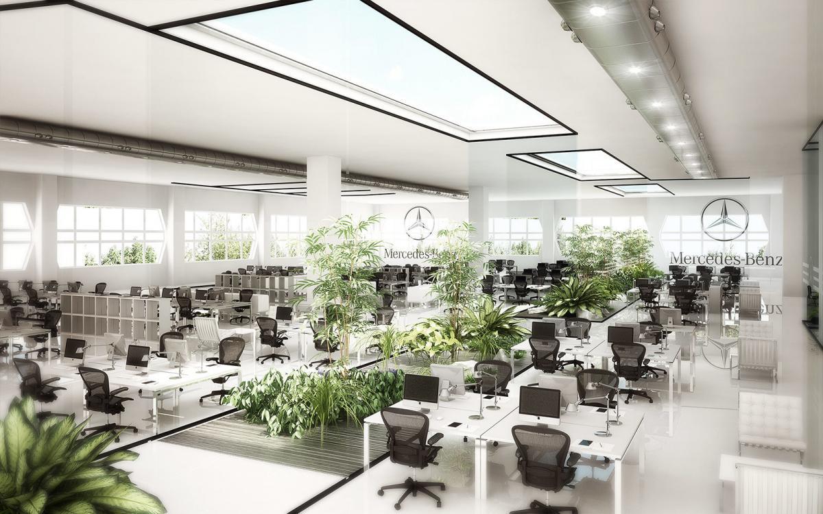 Rendering di uffici e interno ufficio | Come foto | RTMstudio Roma